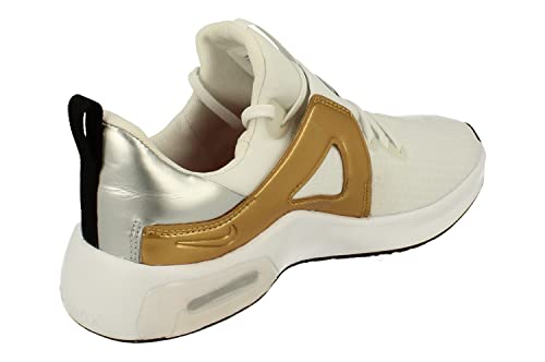 Nike womens WMNS Air Max Bella TR 5 Premium Shoes, White/Black-metallic Silver, 9