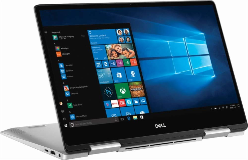 Dell Inspiron 13 2-in-1 7386-13.3" FHD Touch - i5-8265U - 8GB - 256GB SSD - Silver, Model:dell i7386-5038slv-pus