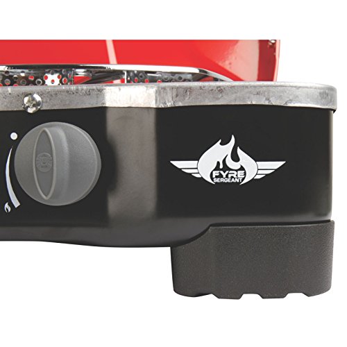 Coleman Hyperflame Fyresergeant 2 Burner 3-IN-1 Propane Stove , Red