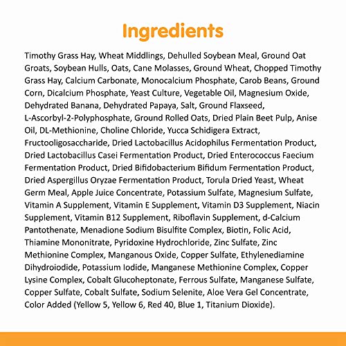 Sunseed 49130 Vita Prima Sunscription Chinchilla Food - High Fiber Timothy Formula, 3 LBS