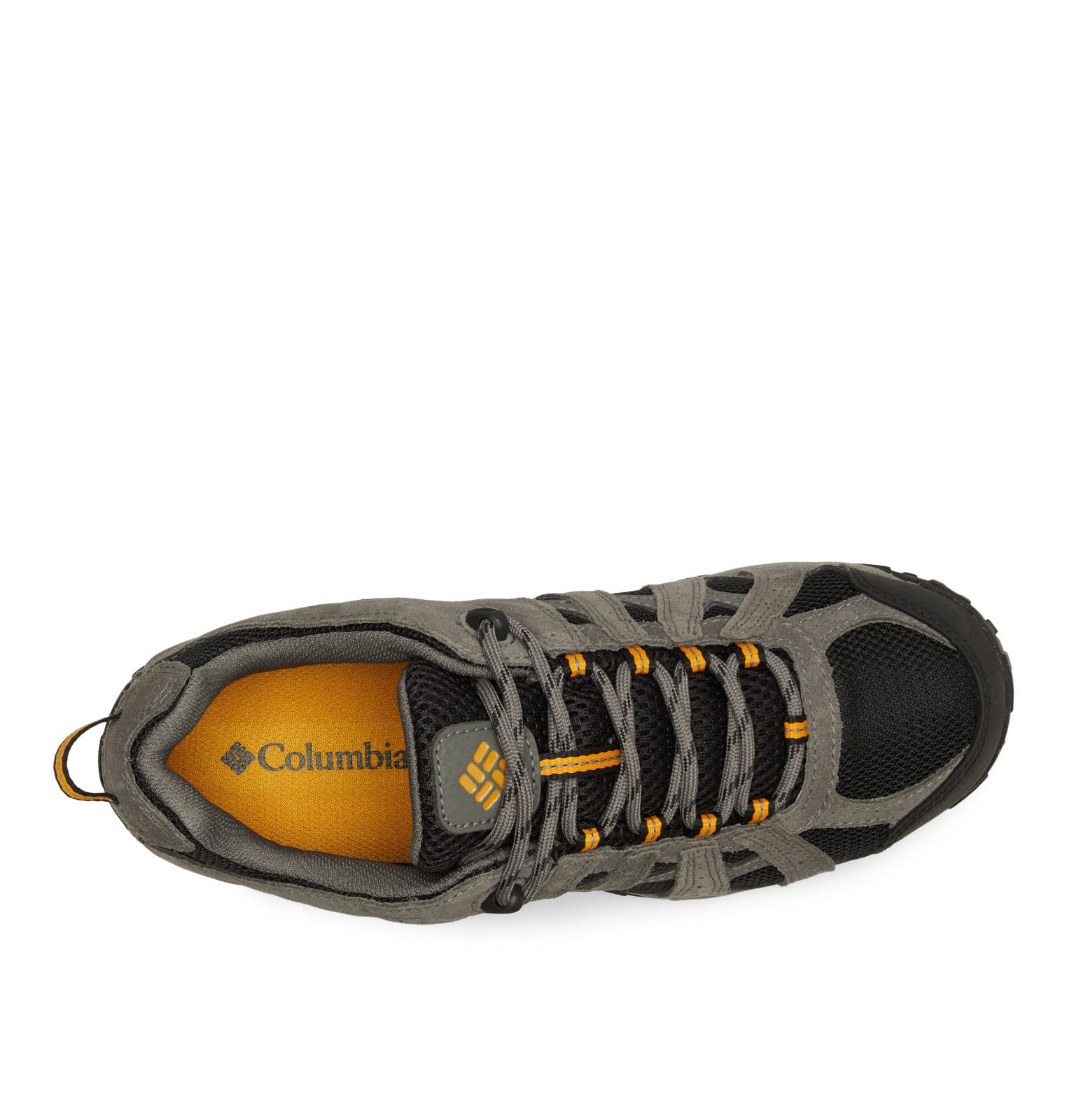 Columbia Men's Redmond Waterproof Hiking Shoe, Black, Squash, 10 D US