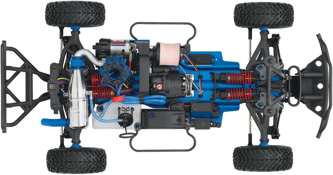 Traxxas Slayer Pro 4X4: Powered 4WD Short Course Racing Truck (1/10 Scale), Red/Black