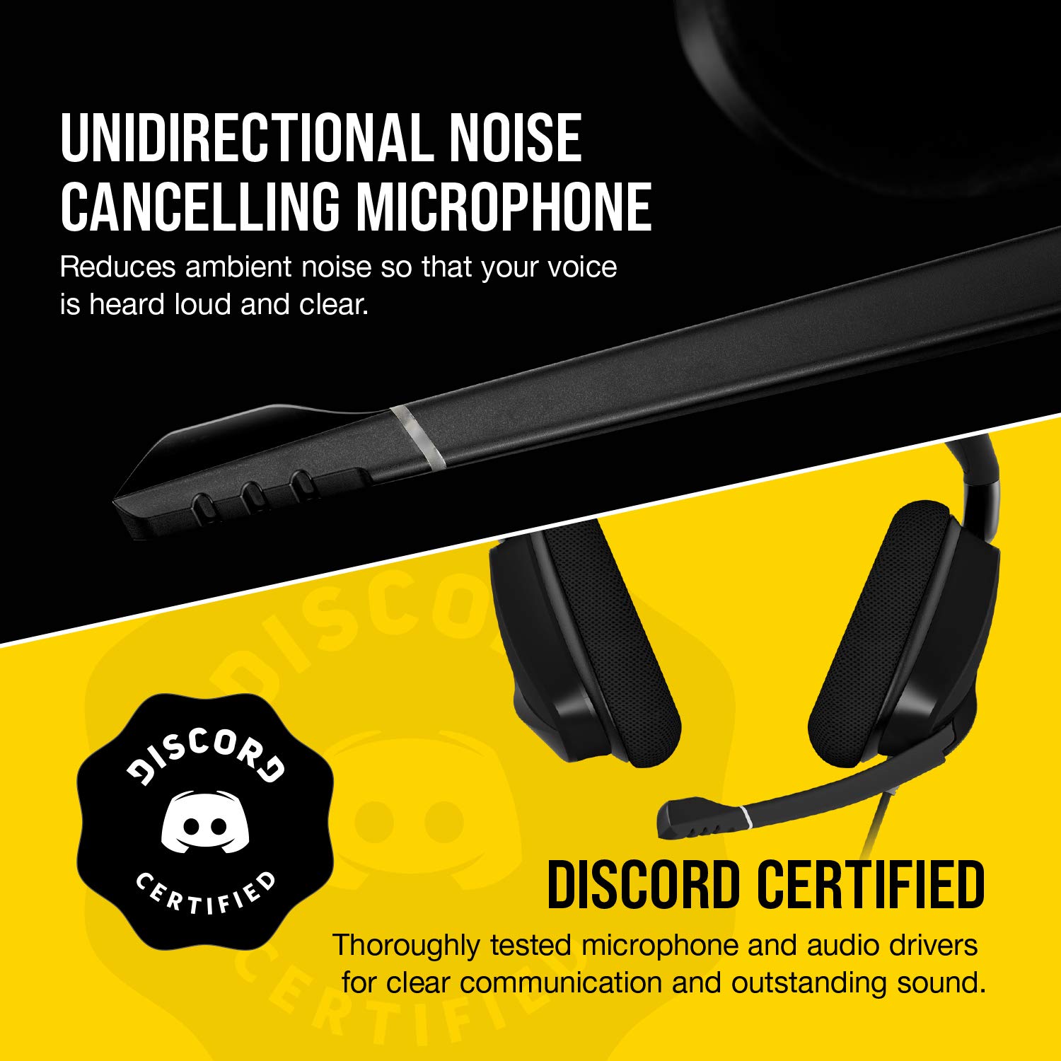 CORSAIR Void Pro RGB USB Gaming Headset - Dolby 7.1 Surround Sound Headphones for PC - Discord Certified - 50mm Drivers - Carbon