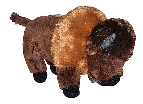 Wild Republic Wild Calls Bison Plush, Stuffed Animal, Plush Toy, Kids Gifts, 7.5"