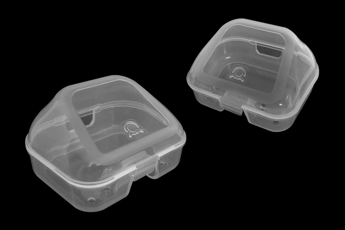 COOLLO SPORTS Mouth Guard Case Lip Guard Mouthpiece Case for Most Brand Mouthguard (Lip Guard Case/1pc)