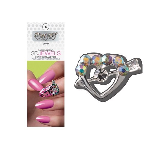 Dashing Diva Design FX 3D, Jewels Cupid, 3 Count
