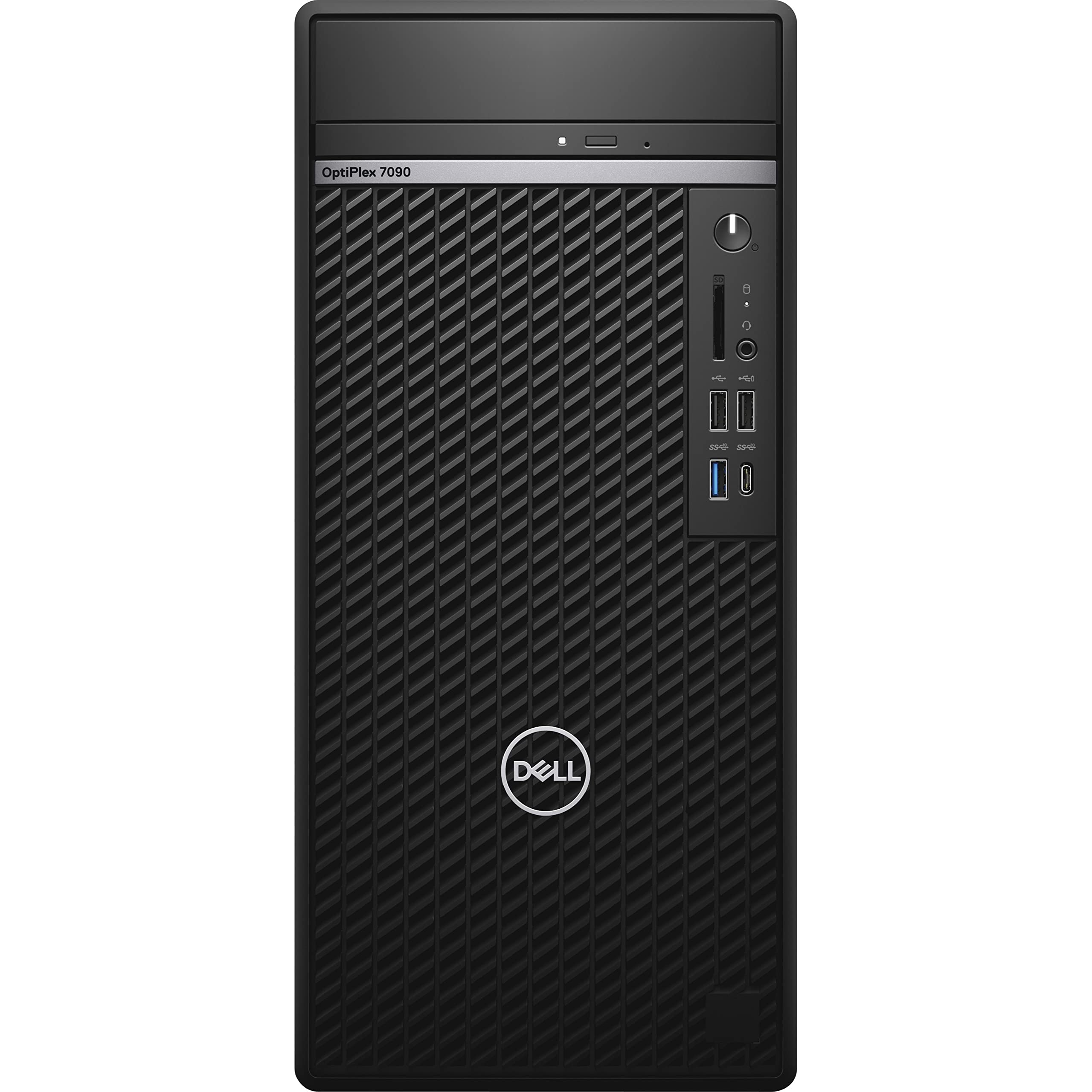 Dell OptiPlex 7000 7090 Desktop Computer - Intel Core i7 10th Gen i7-10700 Octa-core (8 Core) 2.90 GHz - 16 GB RAM DDR4 SDRAM - 512 GB M.2 PCI Express NVMe 3.0 x4 SSD - Mini-Tower - Black