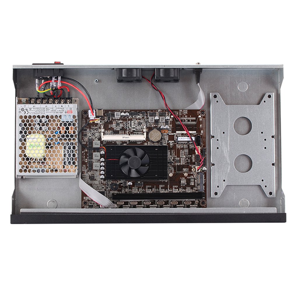 Firewall Hardware, 19 Inch 1U Rackmount, VPN, Network Appliance, 3th Gen Intel I5 3320M, 3340M, HUNSN RS11k, AES-NI, 6 x Intel I226-V 2.5Gbe, Barebone, NO RAM, NO Storage, NO System