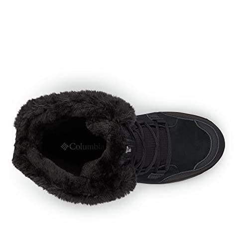 Columbia Women's Ice Maiden II Snow Boot, Black/Columbia Grey, 9.5 M US