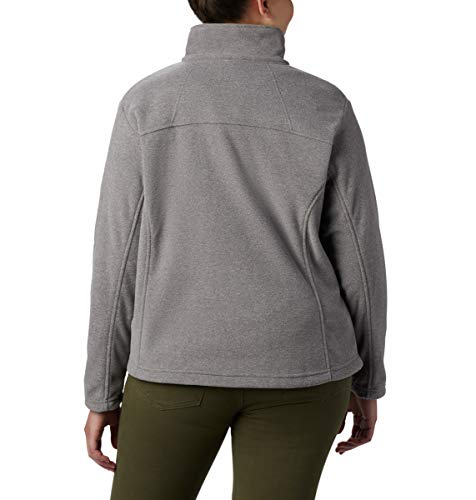 Columbia Women's Fast Trek II Jacket, City Grey Heather, Large