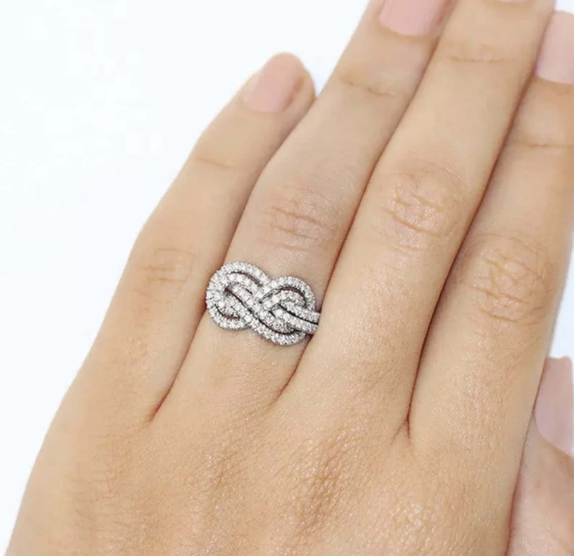 Eternity 925 Sterling Silver Ring (10)