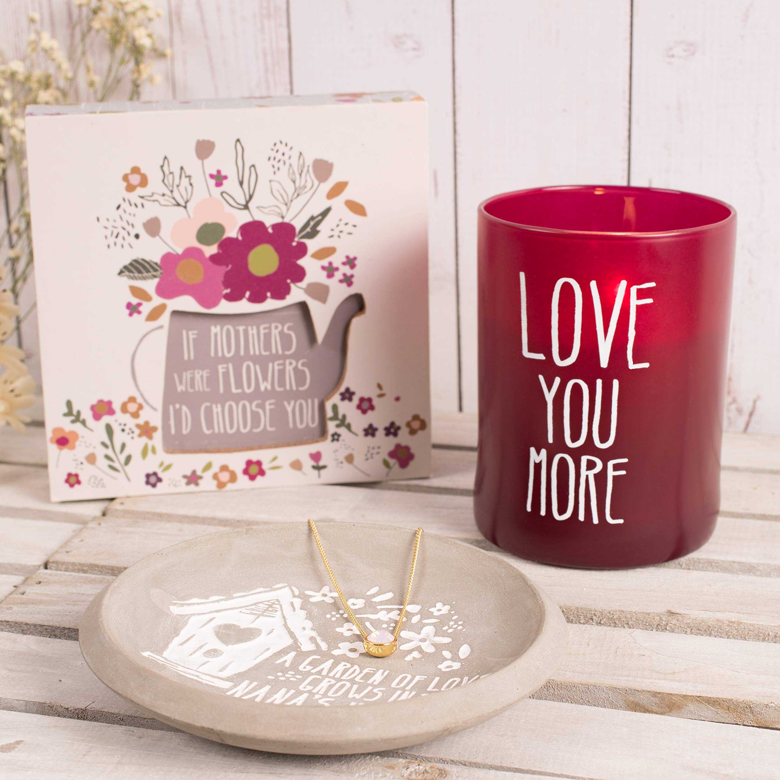Pavilion Gift Company 55220 A Garden of Love Grows in Nana's Heart Keepsake Dish
