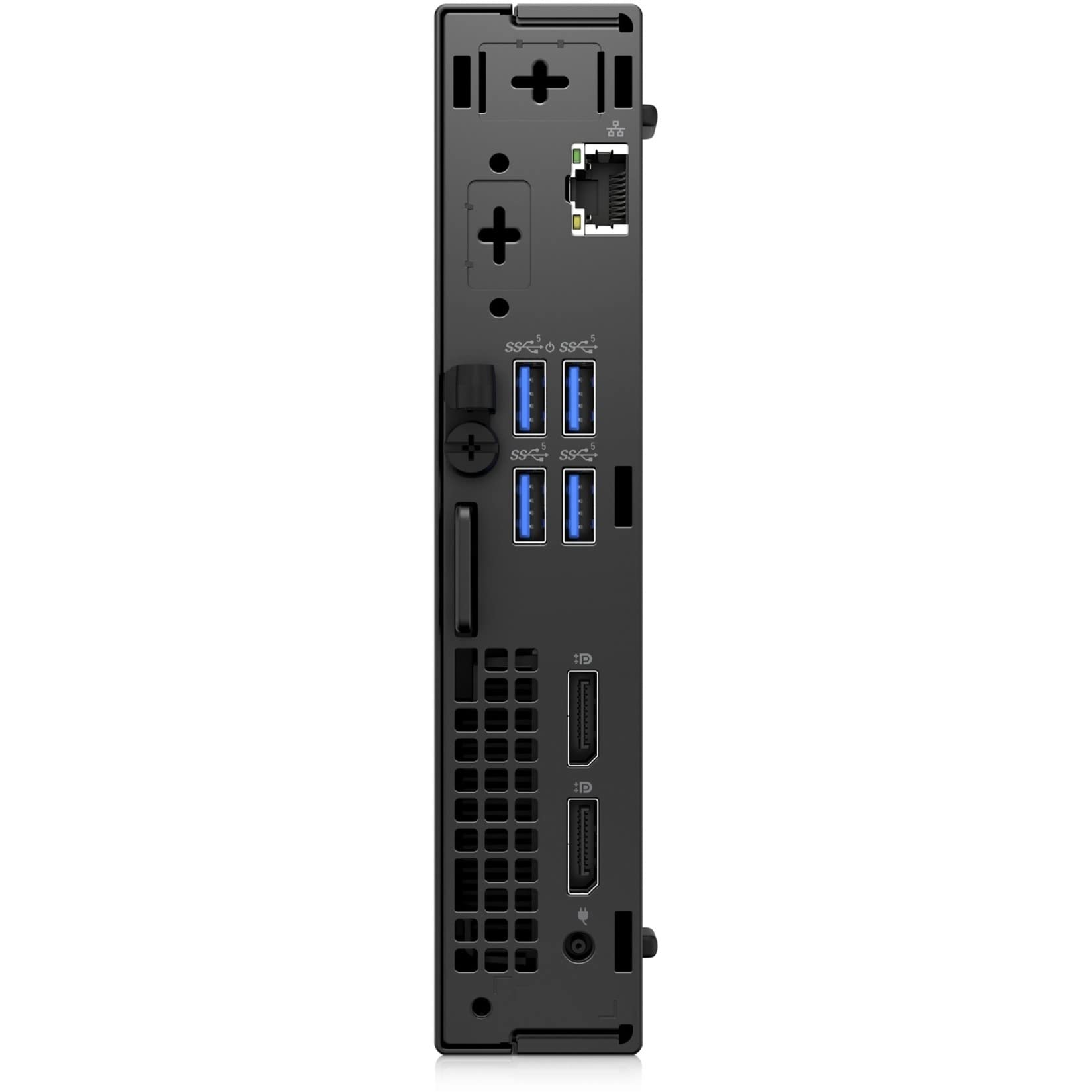 Dell OptiPlex 5000 Desktop Computer - Intel Core i7 12th Gen i7-12700T Dodeca-core (12 Core) 1.40 GHz - 8 GB RAM DDR4 SDRAM - 256 GB M.2 PCI Express NVMe 3.0 x4 SSD - Micro PC - Black