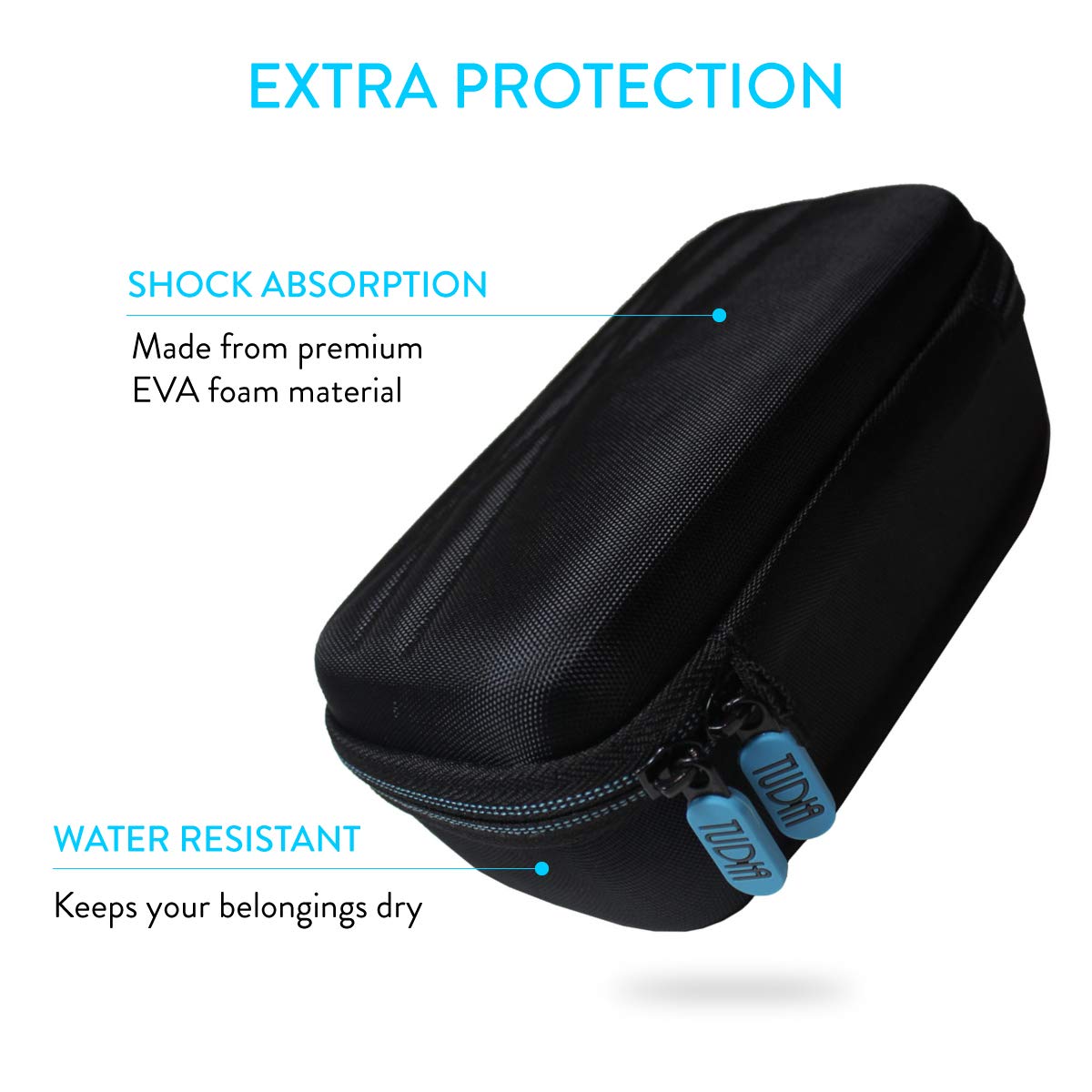 TUDIA EVA Case Compatible with Corsair Harpoon Gaming Mouse, Hard Travel Carrying Case For Gaming Mouse [CASE ONLY, Device NOT Included]