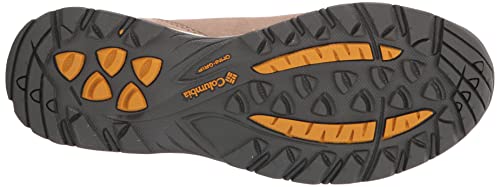 Columbia Women’s Newton Ridge Plus Waterproof Amped Hiking Boot, Waterproof Leather, Oxford Tan/Dusty Green, 6.5