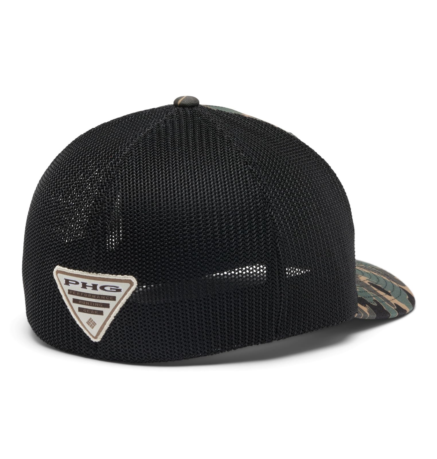 Columbia Unisex PHG Antlers Mesh Ball Cap, Sahara Duck Camo/Black, Large/X-Large