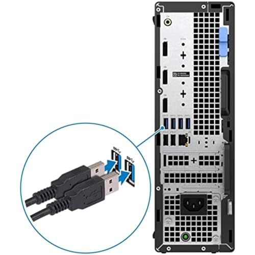 Dell Optiplex 7000 SFF Small Form Factor Desktop (2022) | Core i7-12700 - 256GB SSD Hard Drive - 16GB RAM | 12 cores @ 4.9 GHz Win 11 Home Black
