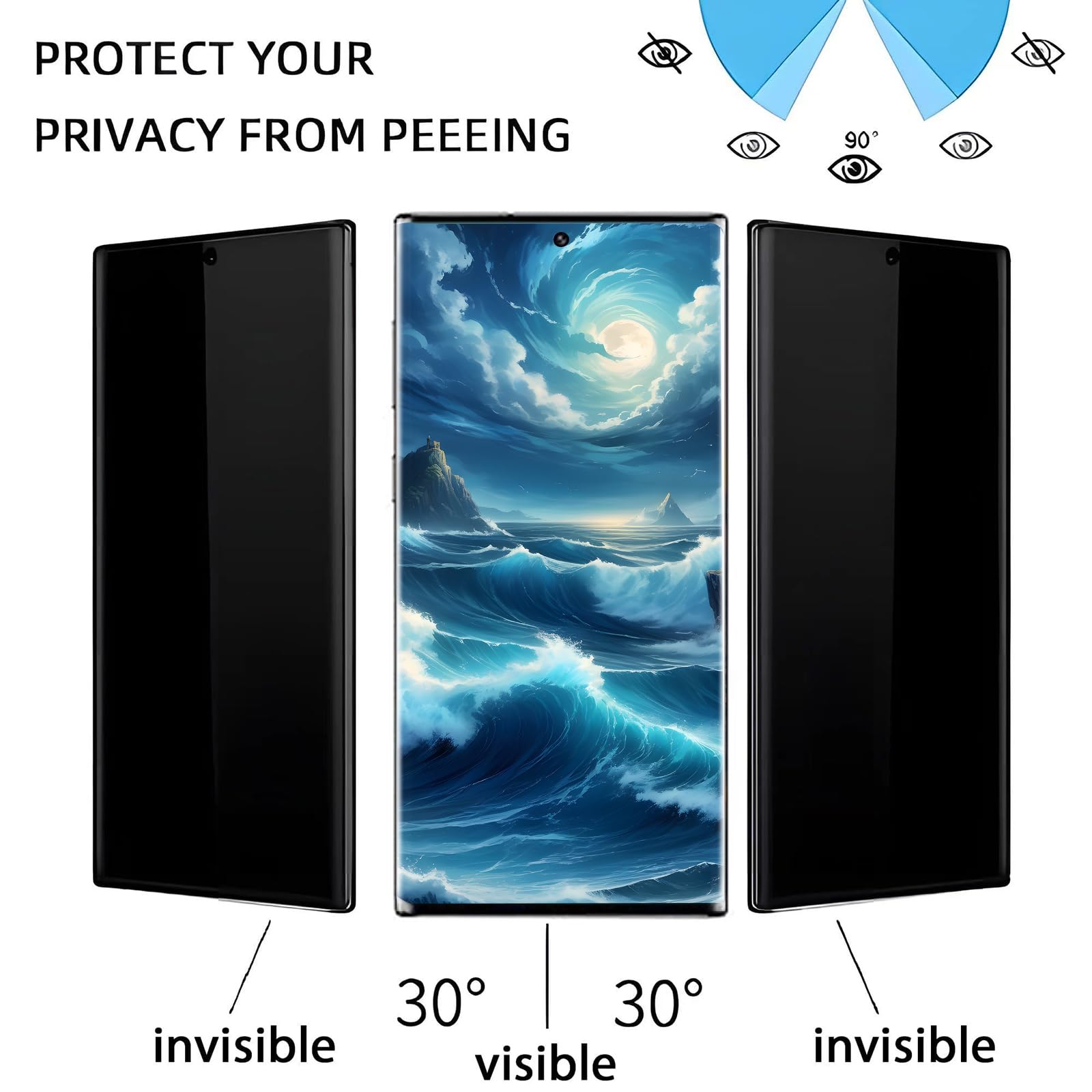 Cutebe Crystal Phone Case for iPhone 13(2021)/iPhone 14(2022) 6.1", Cute Protective Cover with 9H Temper Glass Screen Protector + HD Temper Camera Lens Protector for Women, Girls