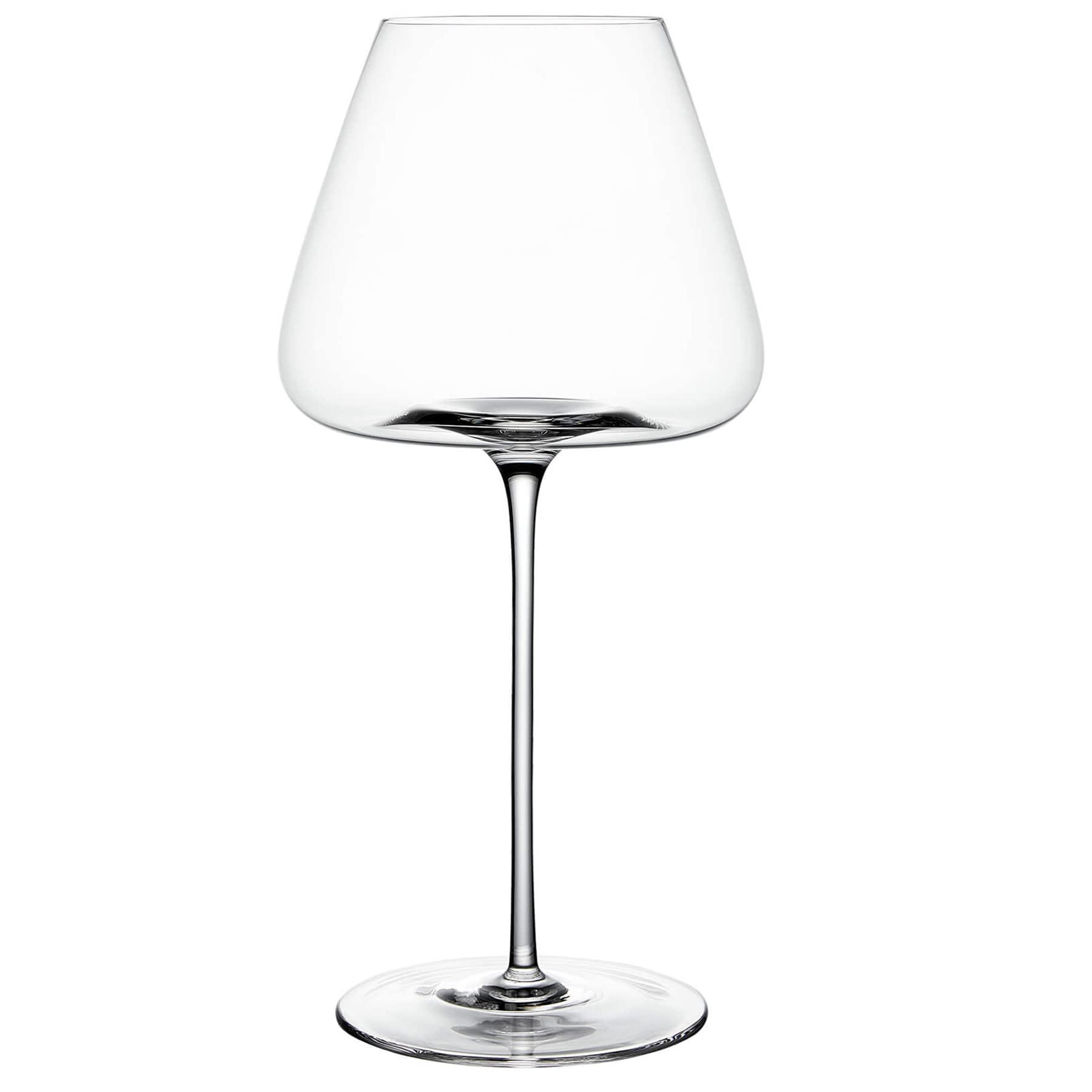 EUNA Red Wine Glasses - Extremely thin White Wine Glasses Burgundy Hand Blown Stemware Crystal Clear Long Stem Large Glassware as Gift (25 oz)