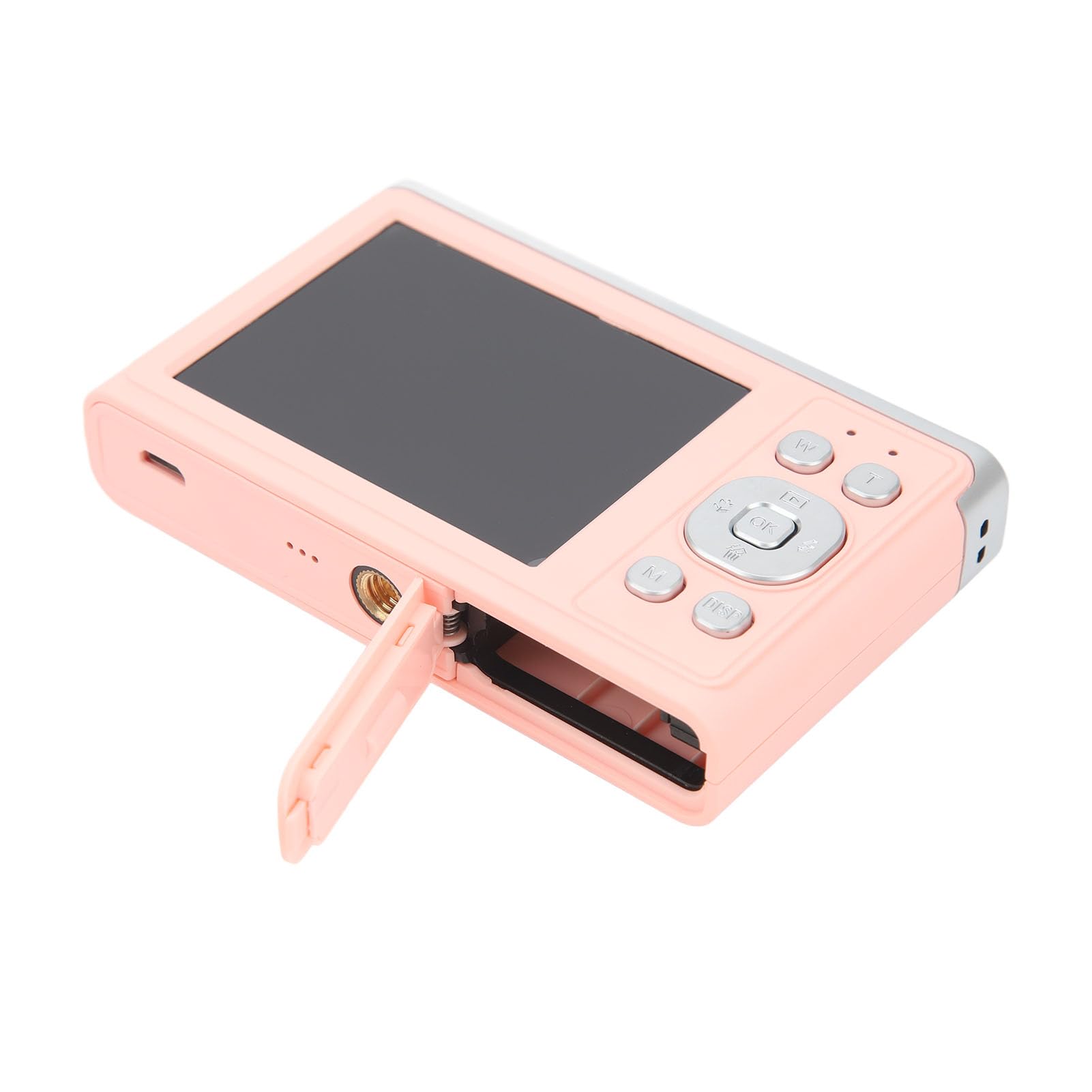 Digital Camera, IPS Digital Camera 2.88in Screen Antishaking 16X Zoom for Outdoor (Pink)