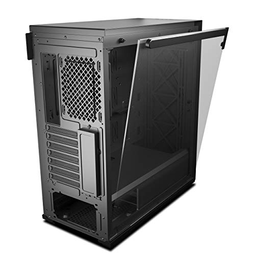 DEEPCOOL Gamer Storm MACUBE 310 Black ATX Mid Tower Case Full-Size Magnetic Tempered Glass Built-in Fan Hub and Graphics Card Holder