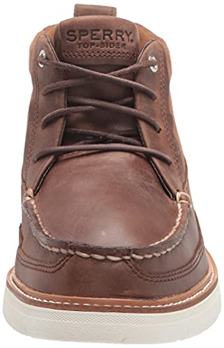 Sperry Men's A/O PLUSHWAVE Lug Chukka Boot, Brown, 10