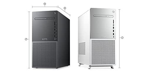 Dell XPS 8950 Desktop (2022) | Core i5-12400 - 512GB SSD Hard Drive - 16GB RAM | 6 cores @ 4.4 GHz Win 11 Pro Silver
