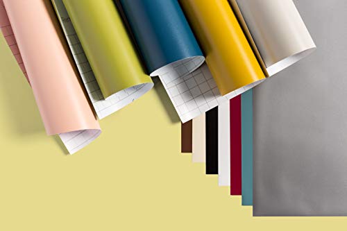Cricut Premium Vinyl - Removable, 12β x 12β Adhesive Decal Sheets Essential Sampler