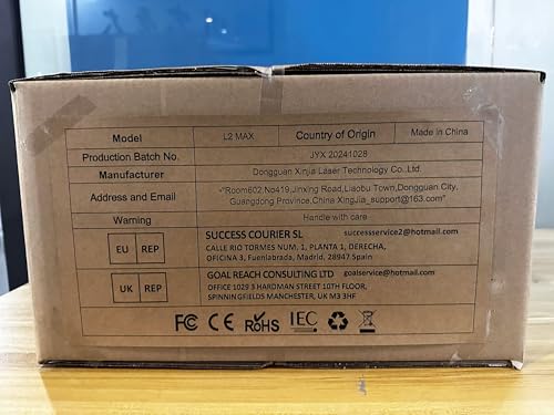 Laser Engraving Machine, Woxcker L2 MAX 5.5W Enclosure Laser Engraver, CNC Engraving Machine 0.01mm High Precision Laser Engraving and Cutting for Wood Metal Glass Suitable for Beginners