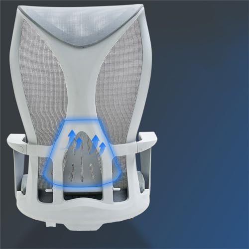LNYHLXS Foot Pedal Lunch Chair Boss's Office Chair Can Be Used for Lying Down Mesh Lazy Chair