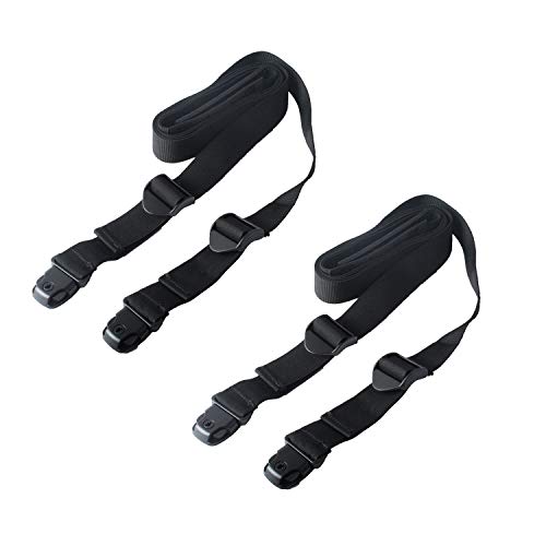 Hot Tub Cover Straps 10 Feet ๐๐๐ฃ๐ฎ๐ฌ๐ญ๐๐๐ฅ๐ ๐๐๐ง๐ ๐ญ๐ก ๐๐๐"~๐๐๐" with Non-Slip Webbing Pad Hardware & Keys Adjustable Straps, 2PCS Hot Tub Spa Cover Secure Strap