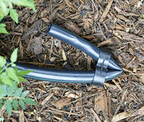Habitech Irrigation Fittings Kit for 1/2" Tubing - 20 Piece Set - 6 Tees, 6 Couplings, 2 Elbows, 6 End Cap Plugs - Barbed Connectors for Rain Bird and Compatible Drip or Sprinkler Systems