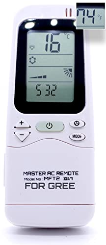 Master Universal Air Conditioner Remote for All Gree/Tosot/Lennox AC/ComfortStar