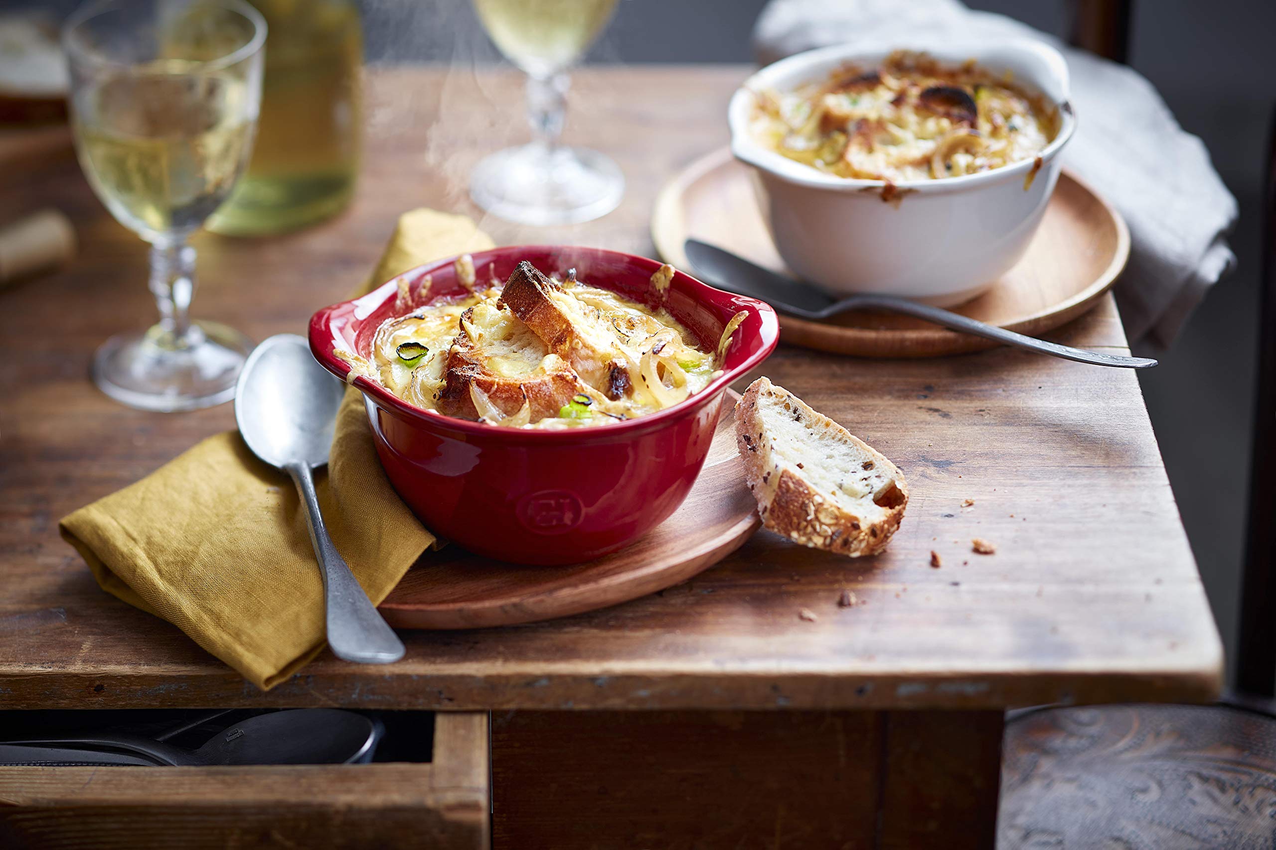 Emile Henry EH902149 Gratin Bowl, 0.55 Litres