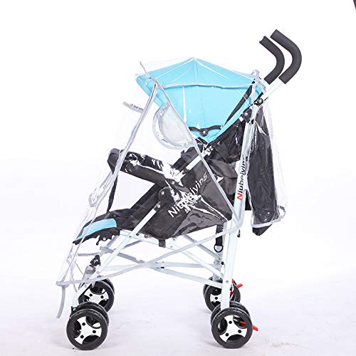 DecentGadget Baby Universal Stroller Rain Cover Travel Weather Shield Protection from Rain Wind Snow Dust Insects