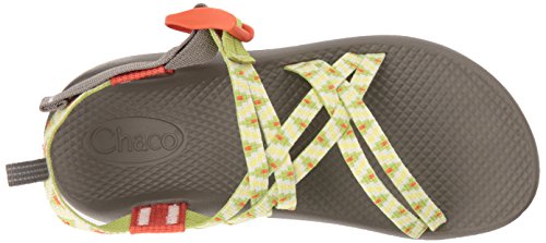 Chaco womens Zx1 Ecotread Kids Sandal, Zigzag Greenery, 12 Little Kid US
