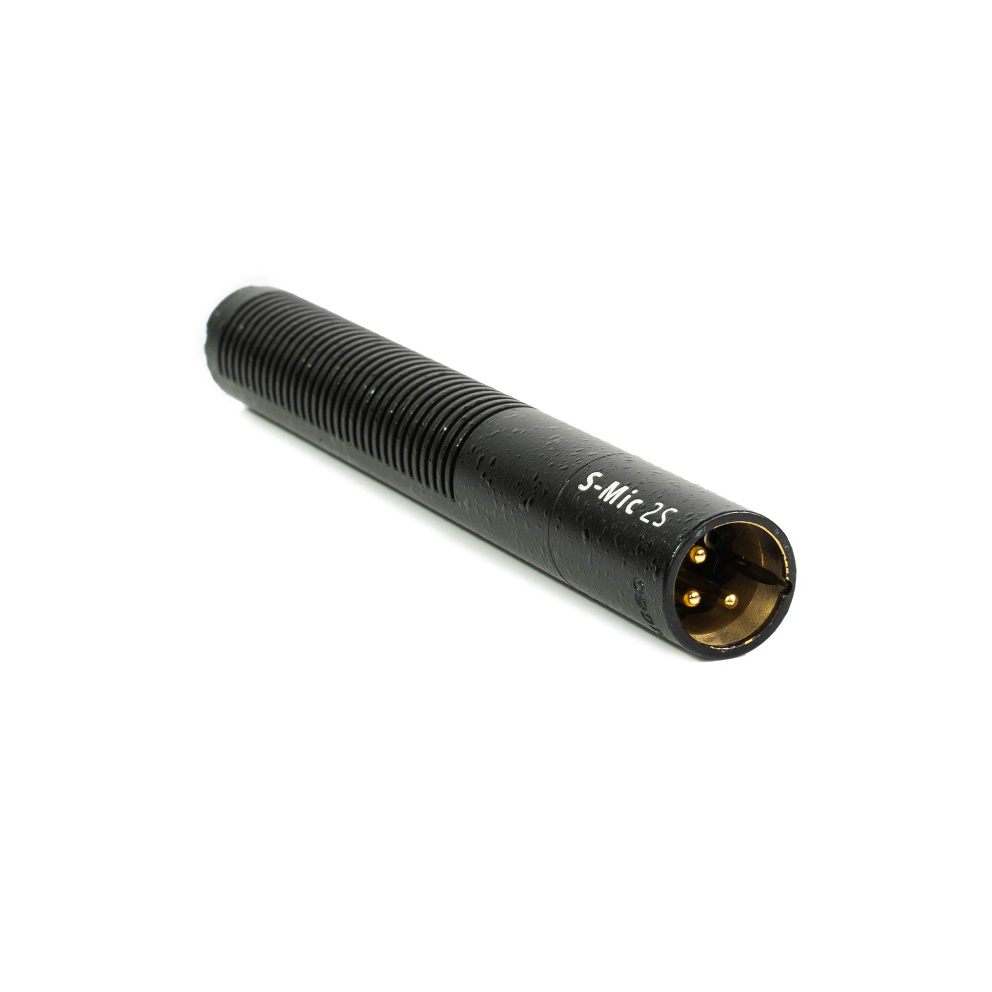 Deity S-Mic 2S Shotgun Microphone, Ultra Low Off-Axis Coloration, Low Inherent Self-Noise, Water Resistant, RF-Interference Proof, 24V/48V Phantom Powering, Super Cardioid Pickup Pattern, Only 3oz