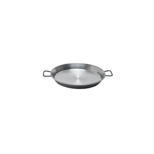 Garcima 18-Inch Pata Negra Restaurant Grade Paella Pan, 45cm