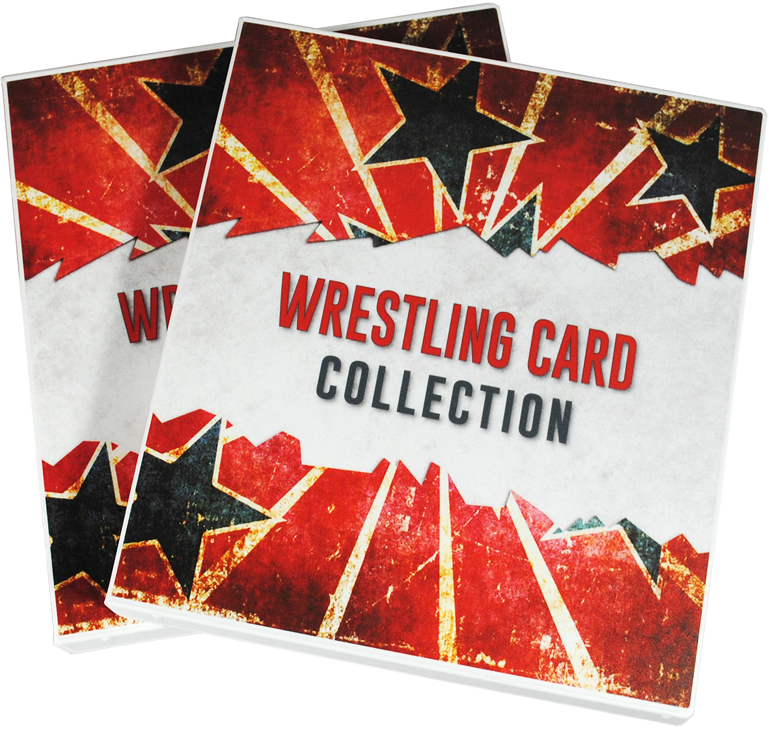 UniKeep WWE WrestleMania Themed Collectible Card Storage Binder - Comes With 20 Card Pages