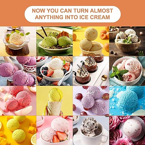 REMYS Creami Pint Containers, for Ninja Ice Cream Maker Cups,24 OZ Ice Cream Pints Cup Dishwasher Safe,Leak Proof Compatible NC500,NC501 Series Ice Cream Maker