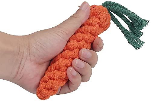 HAICHEN TEC 6 Pack Ferret Rope Chew Toys Durable Knotted Rope Tug Perfect for Teething Mammals, Cotton Rope Toys Interactive Dog Rope Toy Set Machine-Washable (6 Pack)