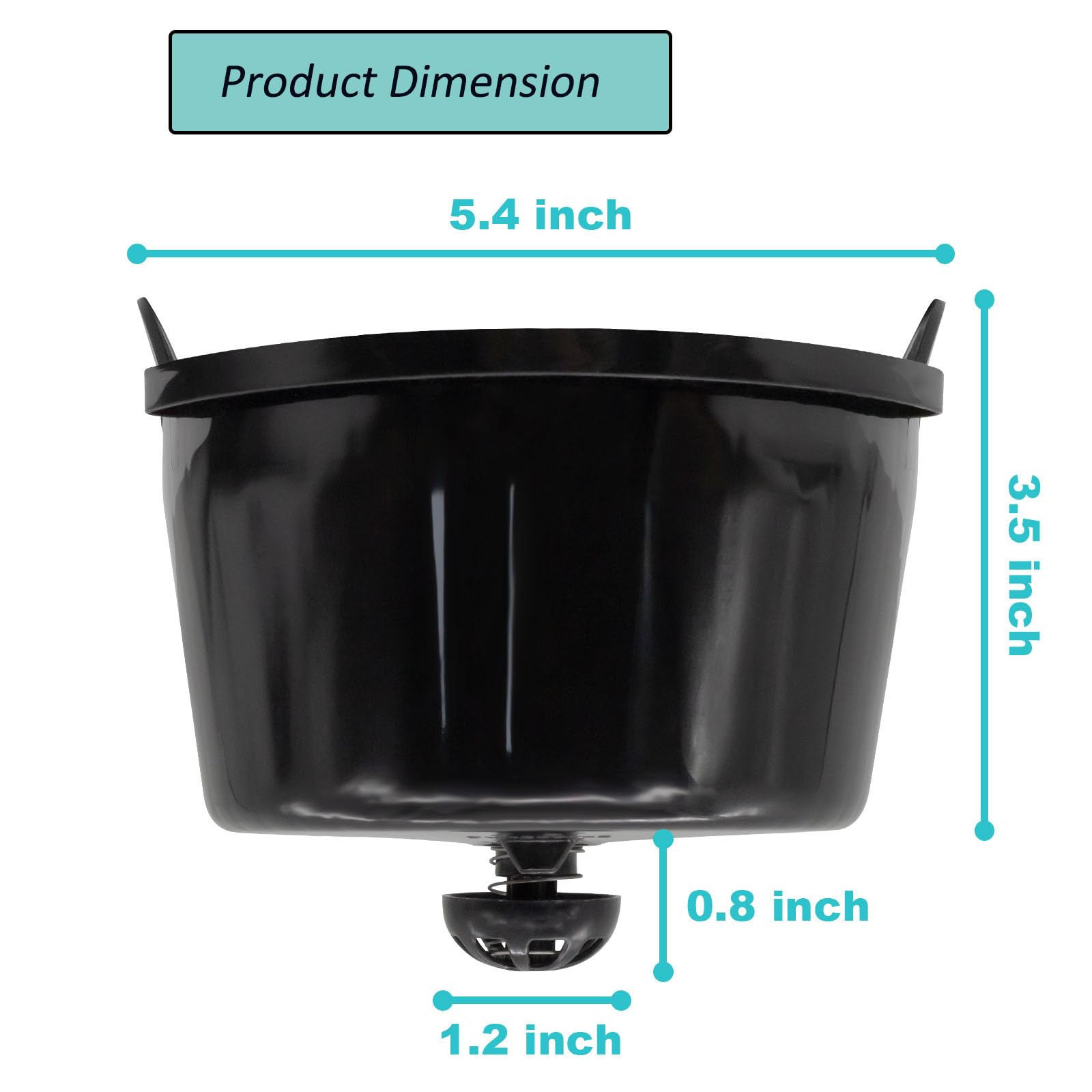 Coffee Machine Brew Basket Replacement Parts for Mr. Coffee Brew Basket 185774-000-000