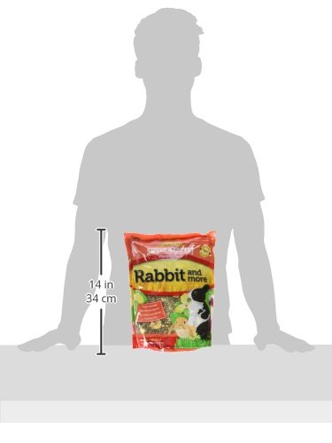 Sweet Harvest Rabbit Food, Premium Timothy Hay Pellets with Added Specialty Ingredients, 4 lbs Bag