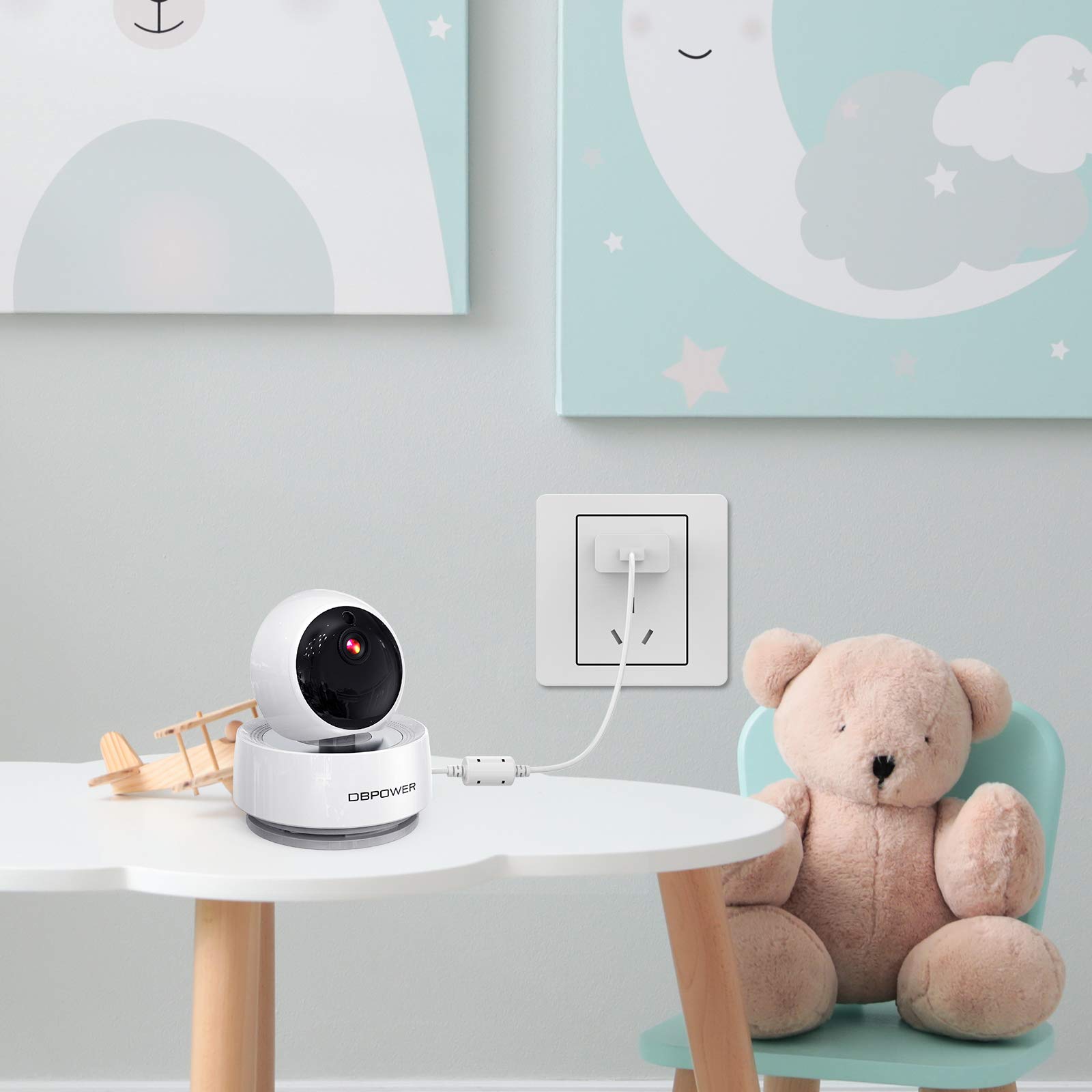 DBPOWER 1080P Additional Camera Unit, Add-on Camera, 1080P HD Resolution, Easy to Operate