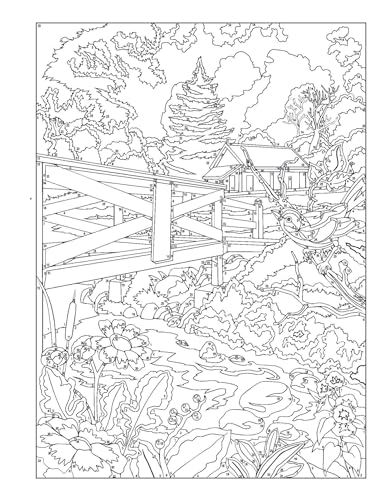 Creative Haven Country Scenes Color by Number Coloring Book (Adult Coloring Books: In The Country)