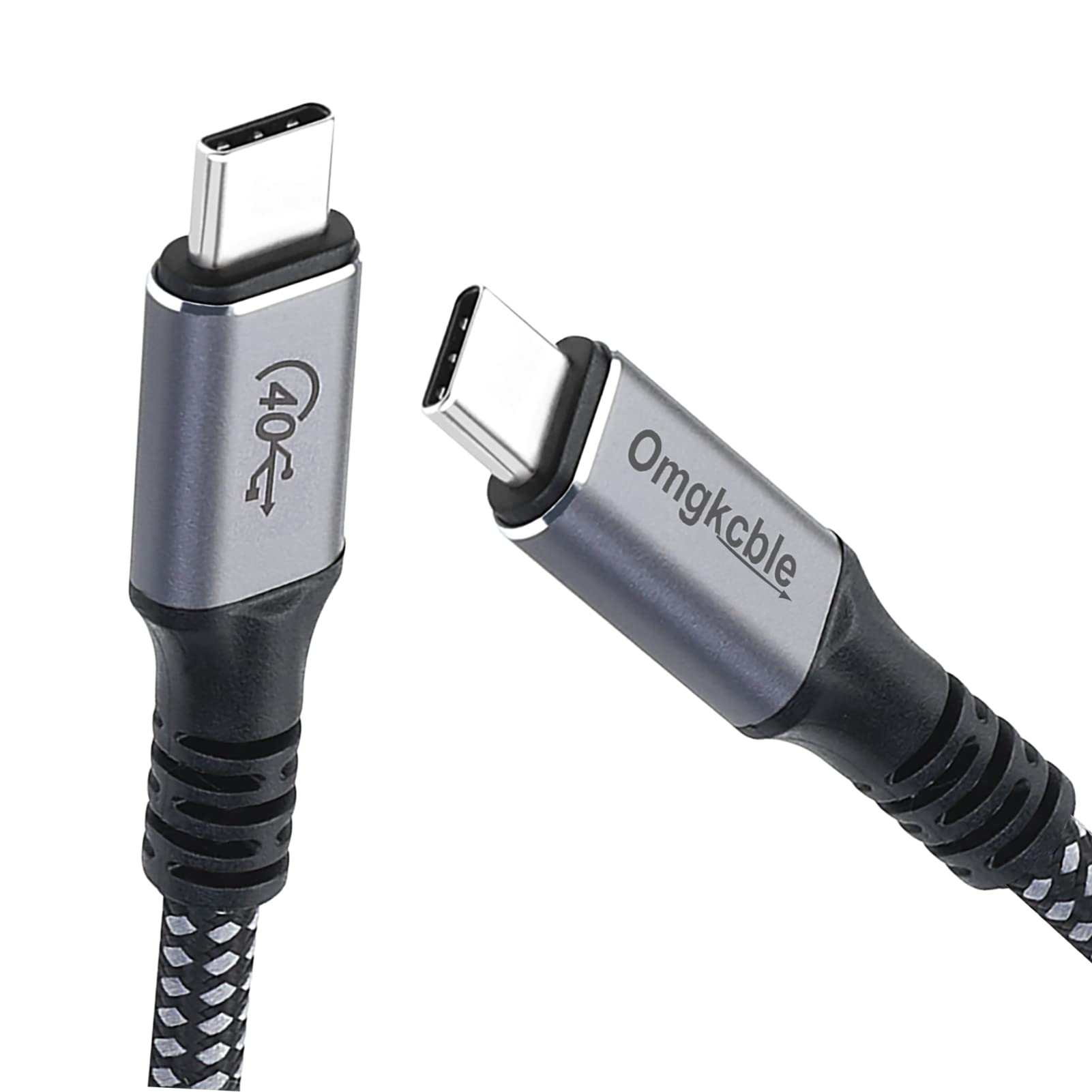 USB4 for Thunderbolt 4 Cable 4ft, USB C Cable with Super-Fast 40Gbps Data Transfer and 100W Fast Charging,8K@30Hz 5K@60Hz or Dual 4K Video,Compatible with Type C MacBook,iMac,SSD,Docking and Hub