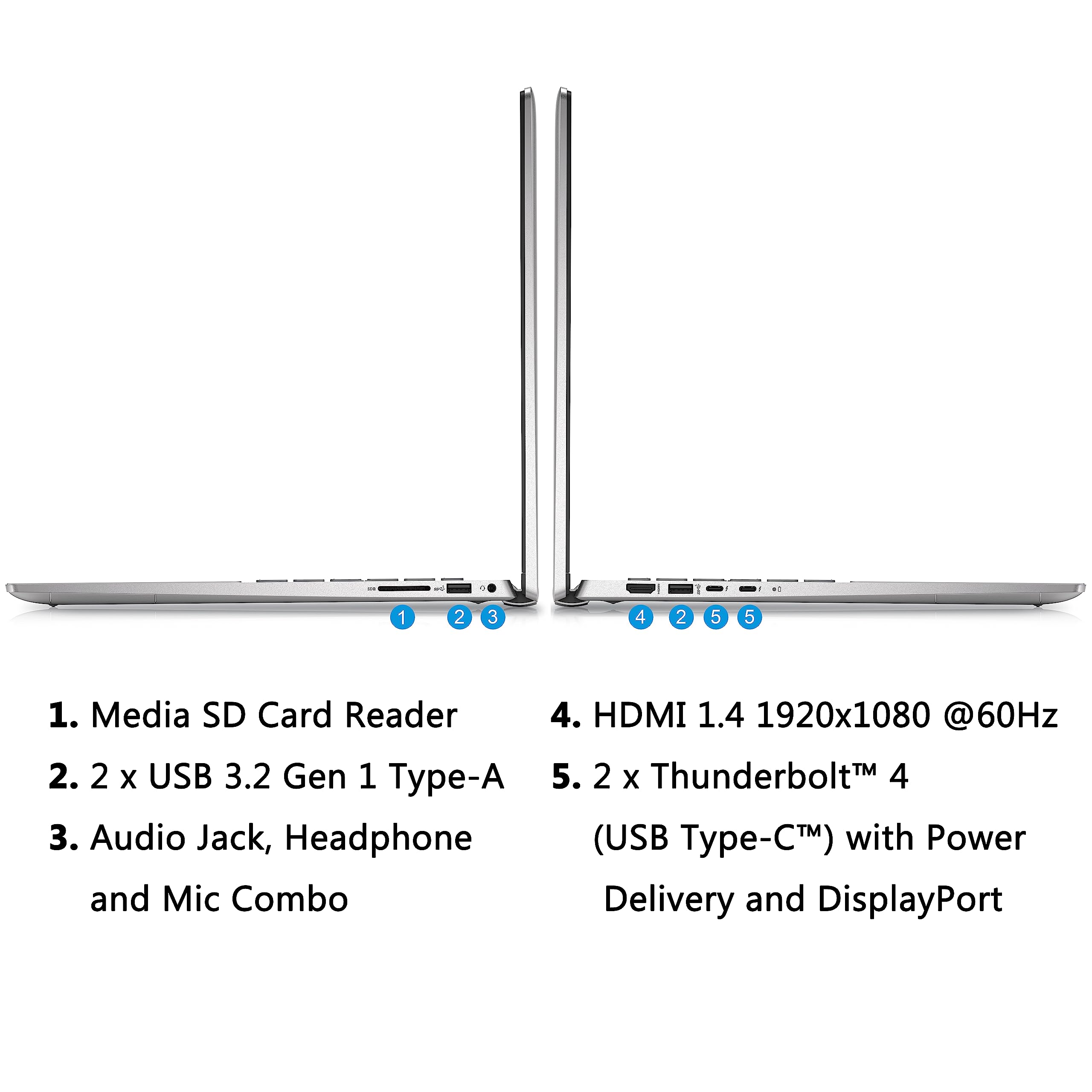 Dell 2023 Inspiron 16 2-in-1 Business Laptop, 16" FHD+ Touchscreen, Intel 12-core i7-1260P, 32GB RAM, 1TB PCIe SSD, Fingerprint Reader,Backlit Keyboard,Thunderbolt 4,HDMI,WiFi 6,Windows 11 Pro,Silver