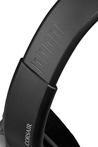 Corsair Void Elite RGB USB Gaming Headset (7.1 Surround Sound, Optimised Omnidirection Microphone, Customisable RGB Lighting, Microfibre Mesh Fabric Earpads, Aluminium Construction) - Black