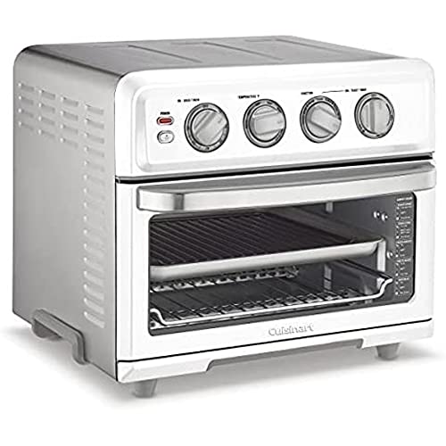 Cuisinart TOA-70W AirFryer Toaster Oven with Grill - White Bundle with Cuisinart Advantage 6-Piece Ceramic Coated Serrated Steak Knife Set