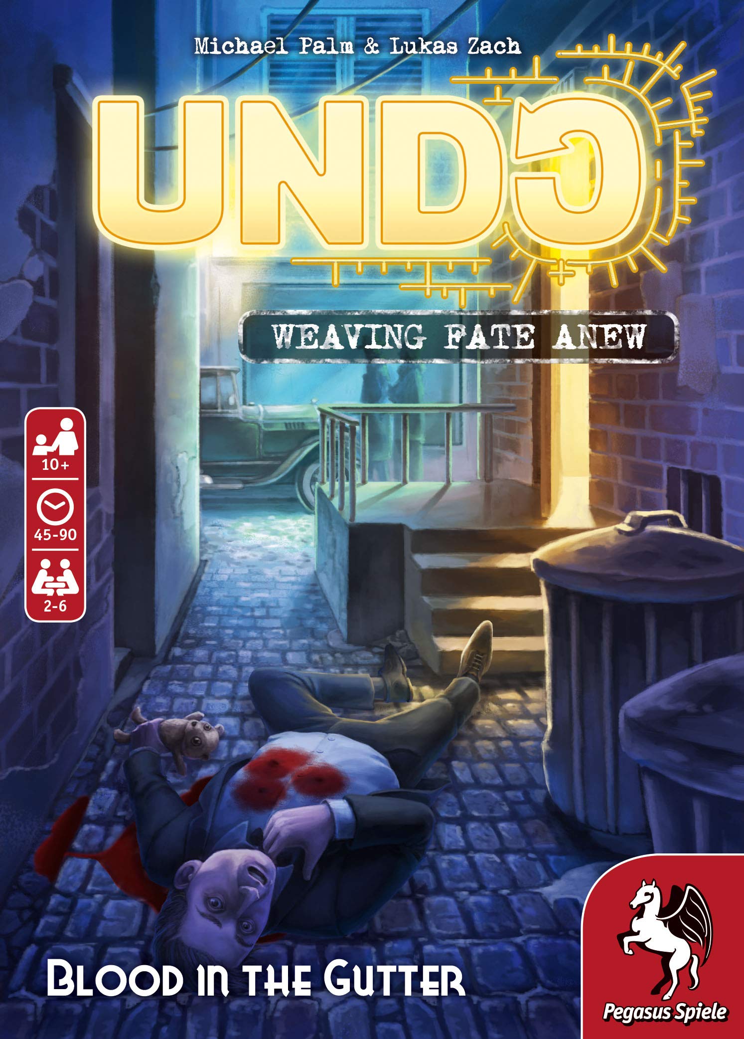 Pegasus Spiele Undo: Blood in The Gutter, Multi-Colored